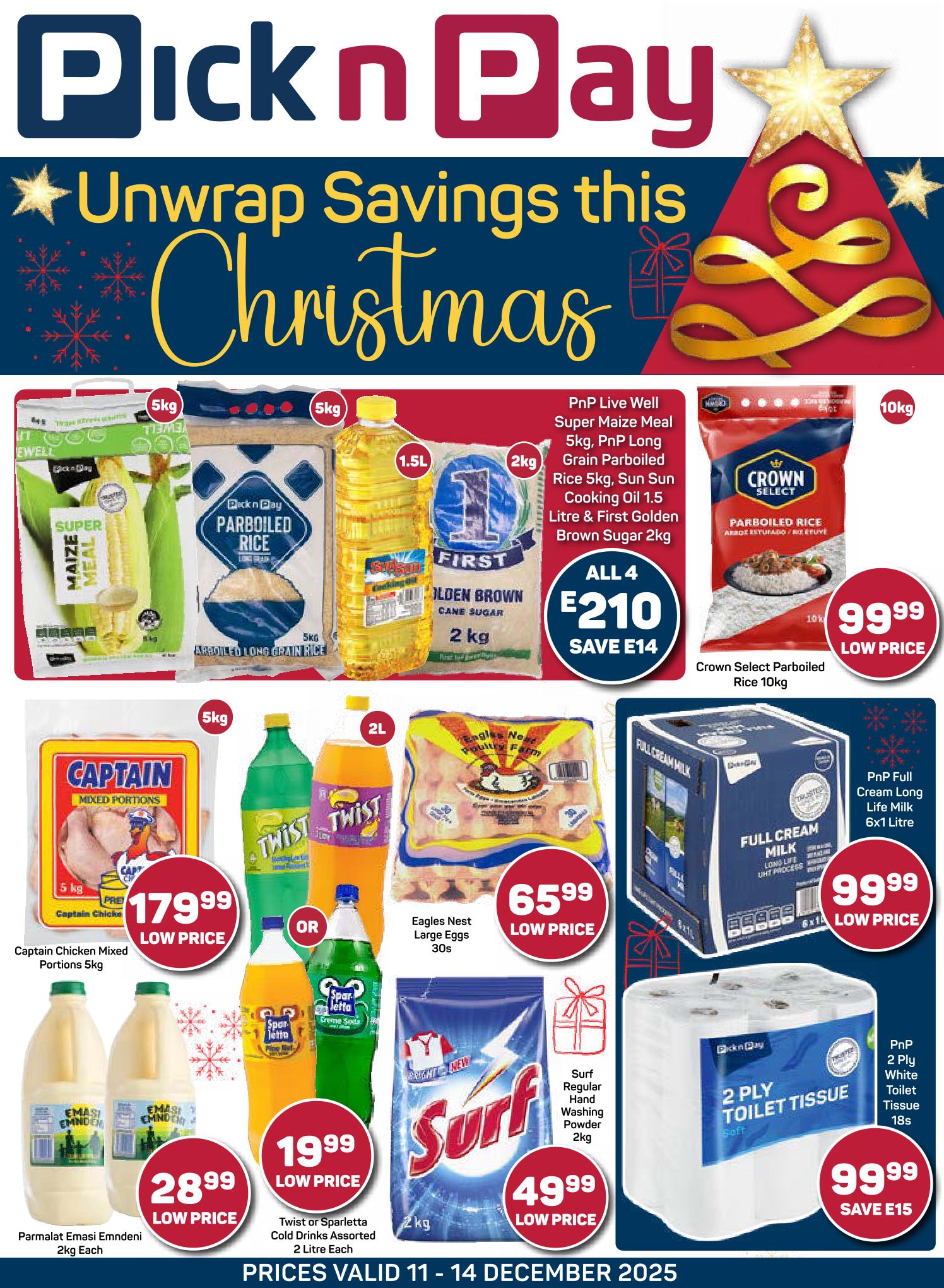 Specials - Pick n Pay Eswatini